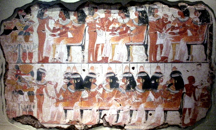 Picture Information: Feast of Nebamun (1350 BC)