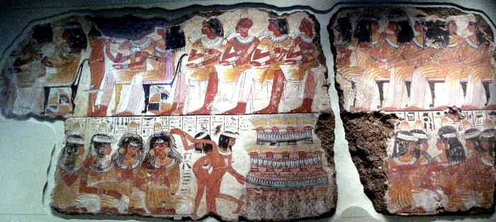 Picture Information: Feast of Nebamun (1350 BC)