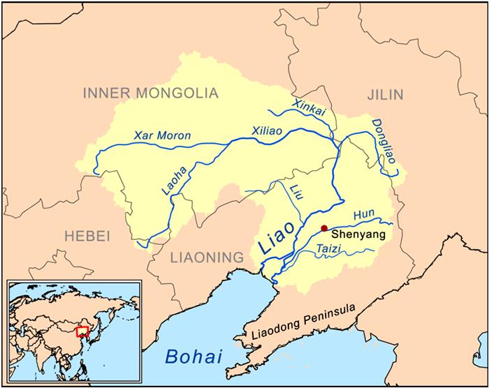 Picture Information: Map of Liao River