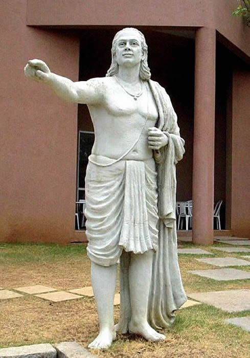 Picture Information: Aryabhata, astronomer and mathematician