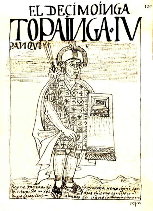 Picture Information: Emperor Topa Inca Yupanqui