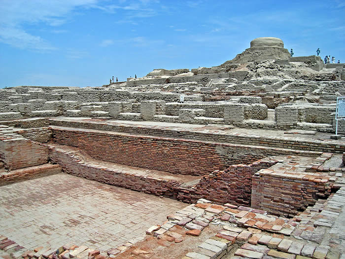 Picture Information: City Layout of Mohenjo-Daro