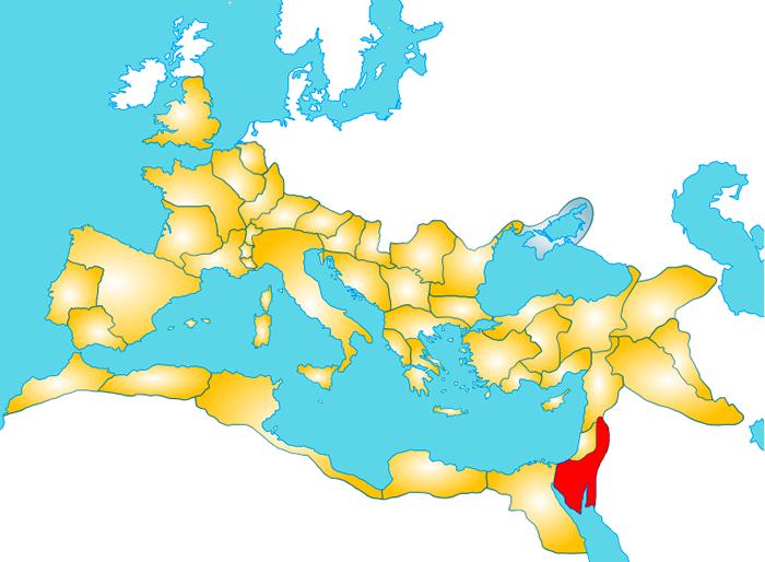 Picture Information: Map of Nabataean Kingdom