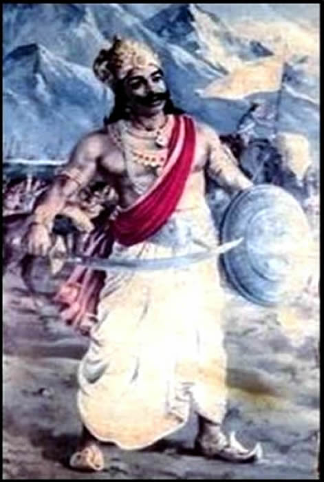 Picture Information: Rajendra Chola I (Tamil King of Chola)