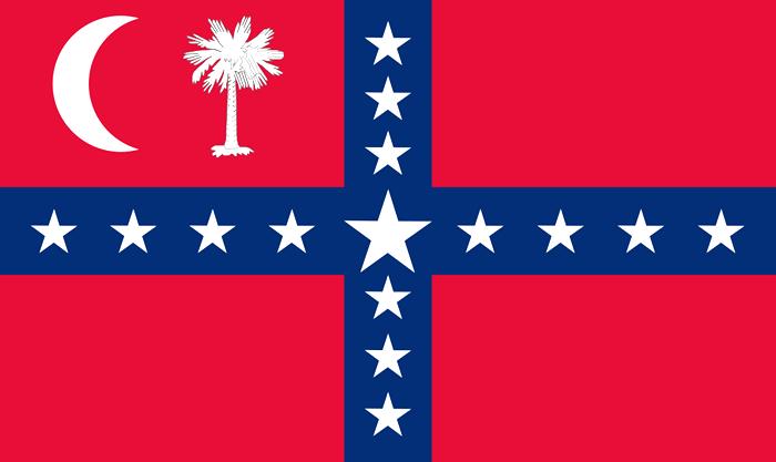 Picture Information: Flags of the Confederate States (1861 AD)