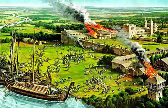 Picture Information: Viking Attack on London
